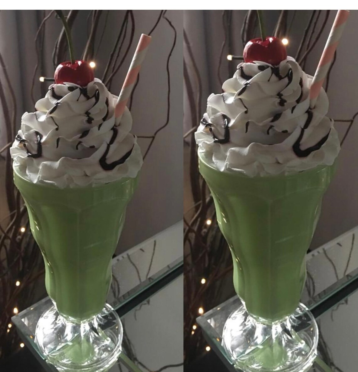 Fake Milkshake Prop All Flavours Made Retro American Diner - Etsy Canada