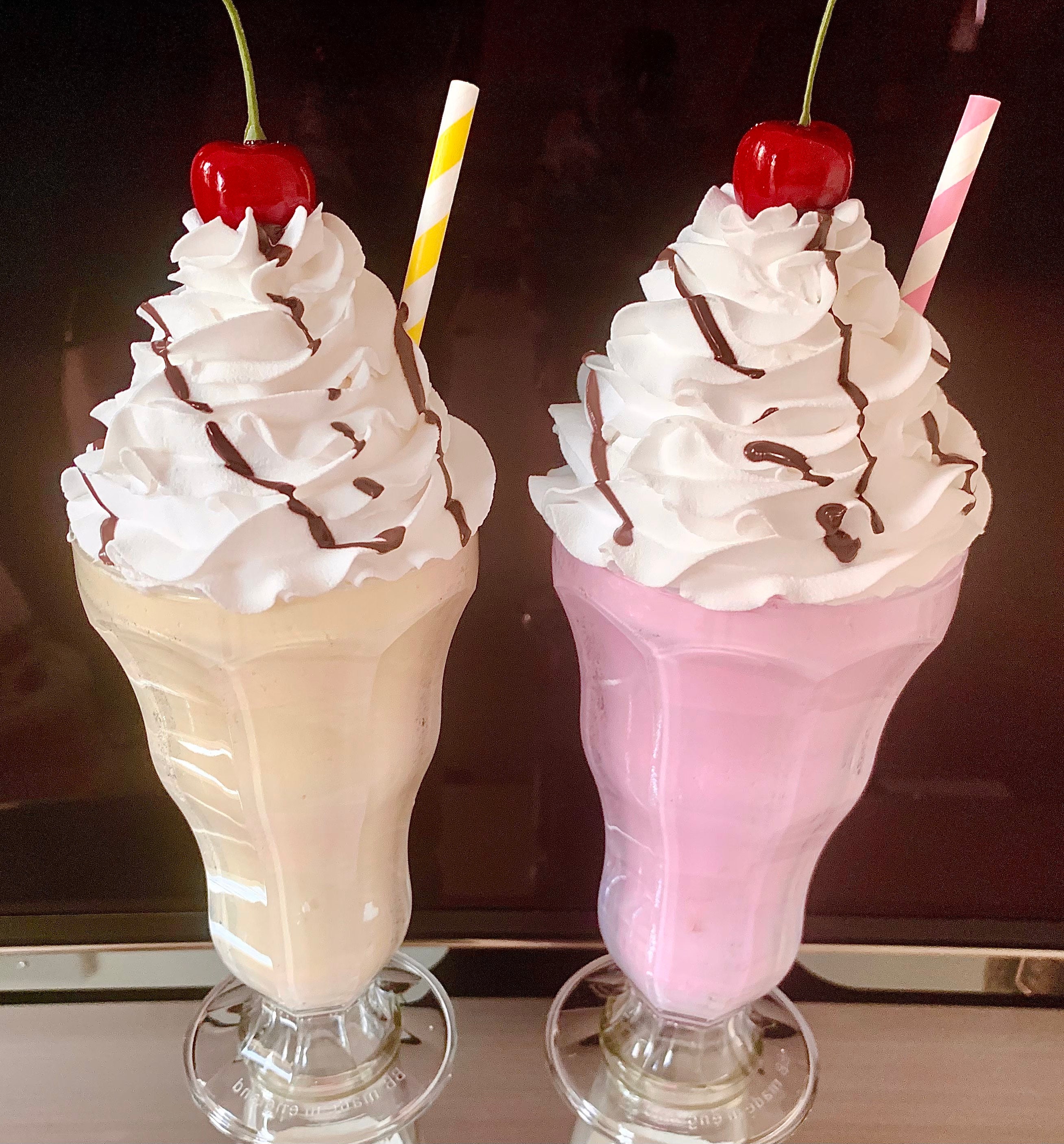 Fake Milkshake Prop All Flavours Made Retro American Diner - Etsy Canada