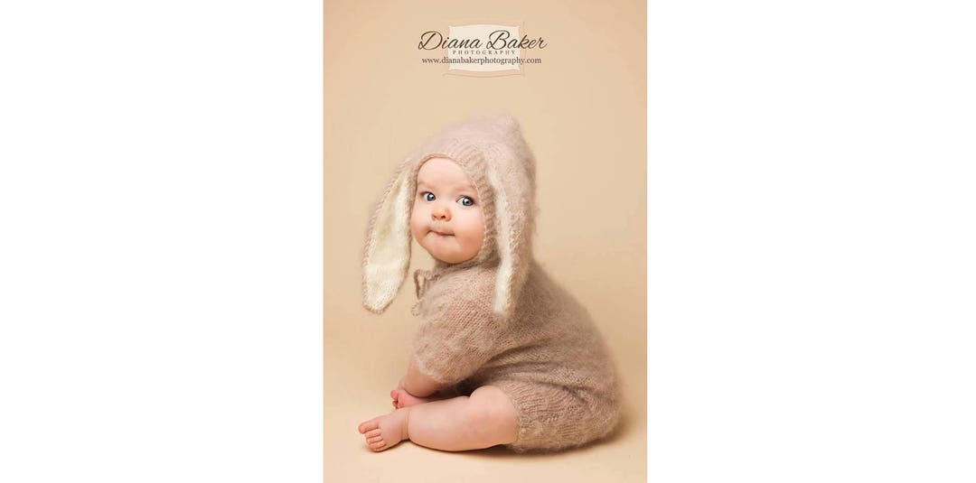 Bunny Outfit,bunny Photo Props,knits Bunny, Alpaca Outfit,photo Props ...