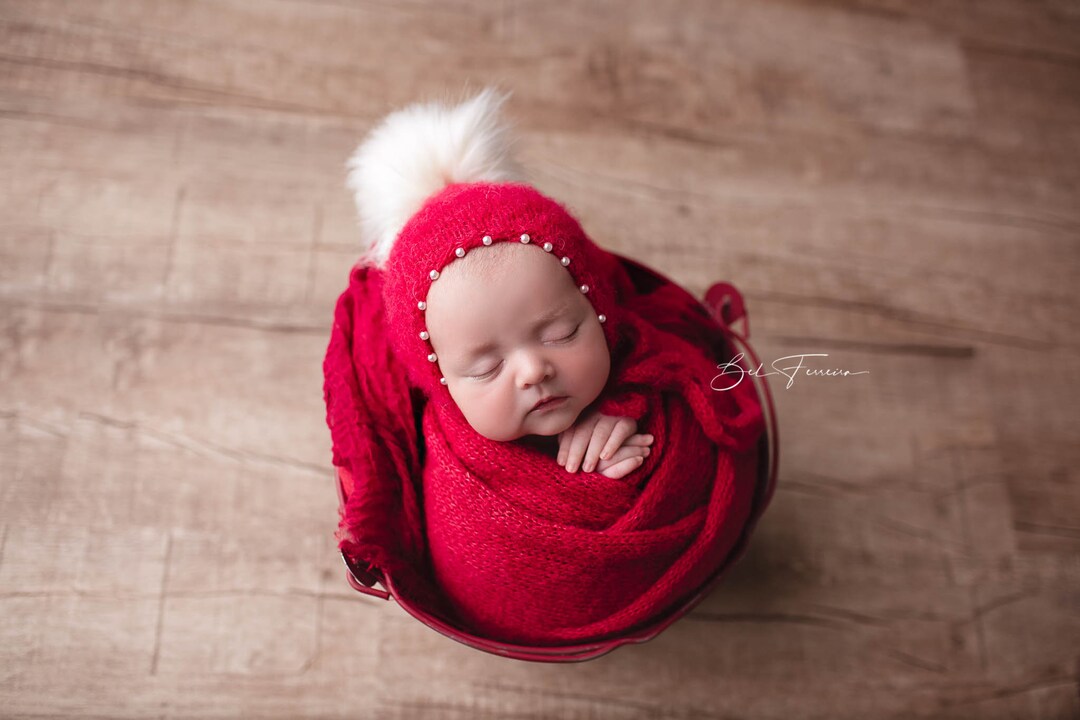 Newborn Outfit,newborn Props,photo Props,newborn Wrap and Hat,baby ...