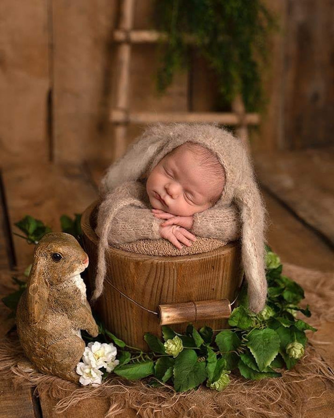 Newborn Outfit,newborn Set,newborn Props,bunny Outfit,bunny Set,photo ...