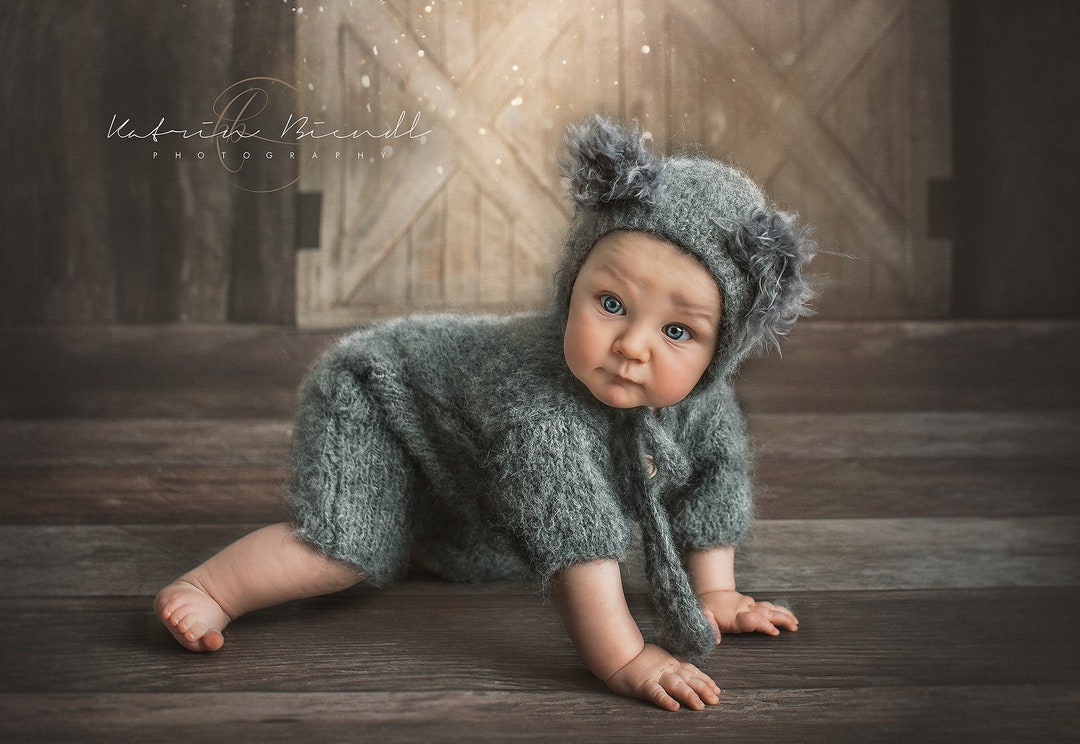 Sitter Props,koala Set,koala Outfit,sitter Size,koala Romper,sitter ...