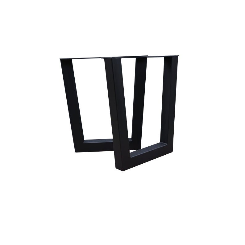 3'' X 3'' Steel Iron Metal Table Legs / Bases Taper Set of 2 - Etsy