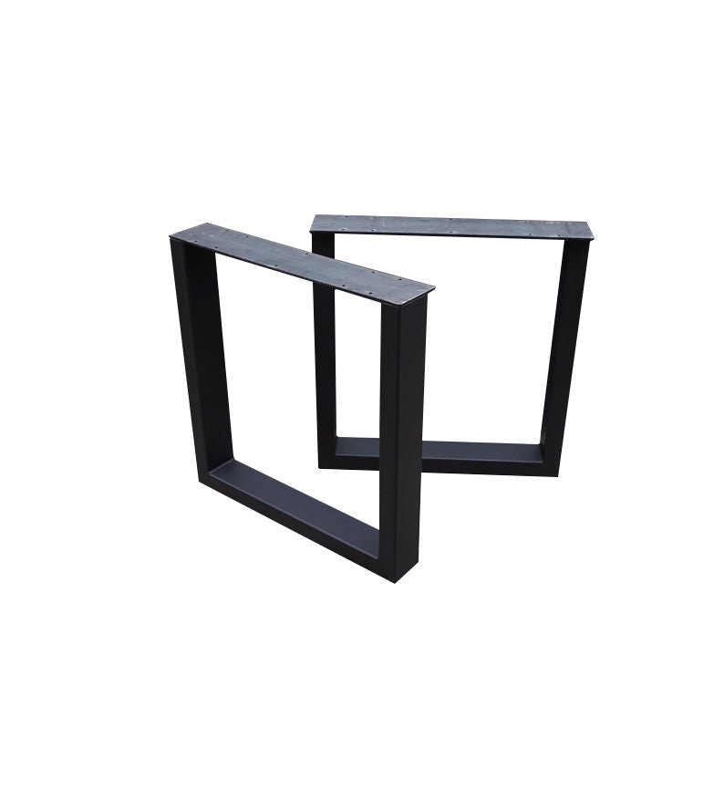 4'' X 2'' Steel Iron Metal Table Legs / Bases - Etsy