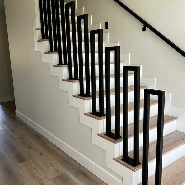 Wrought Iron Stair Railing Handrail - Etsy