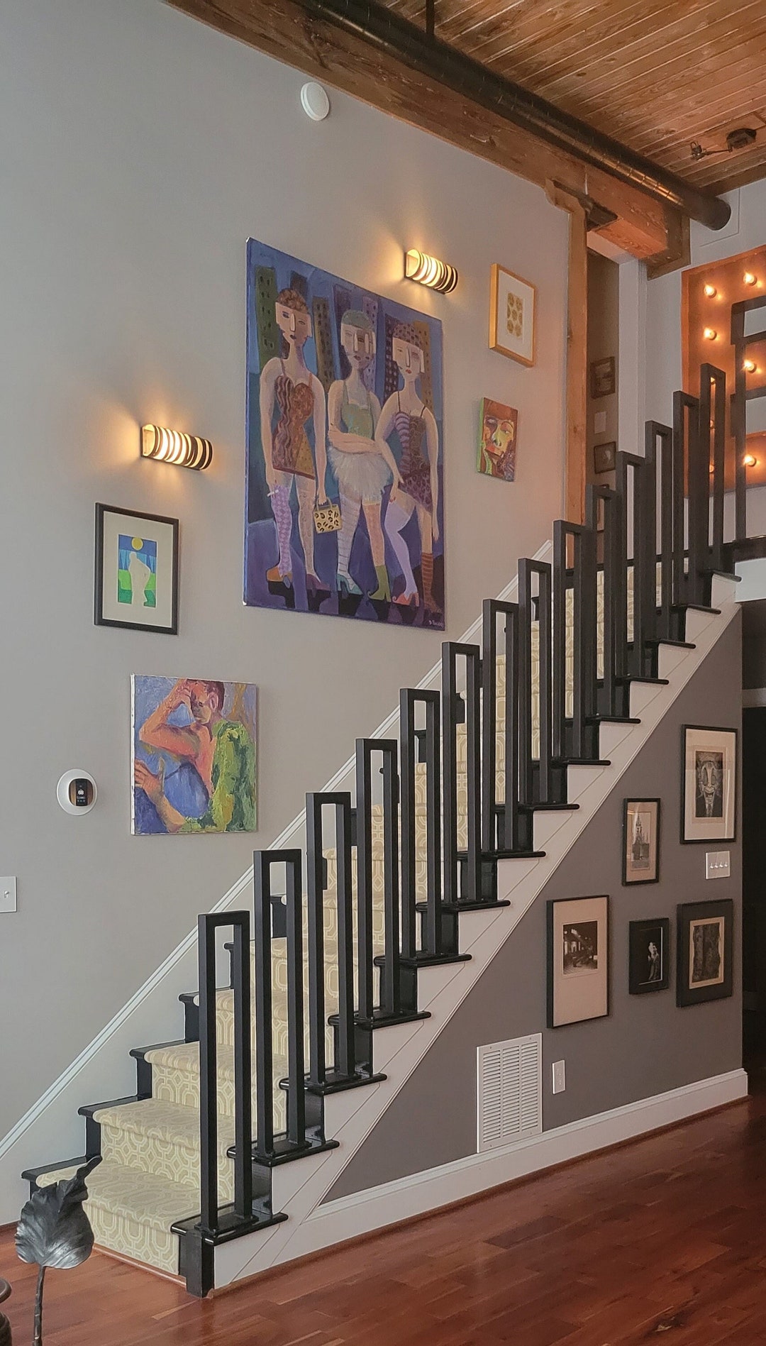 Ships in 1-2 Business Days !!!! Wrought Iron Guardrail / Handrail for ...