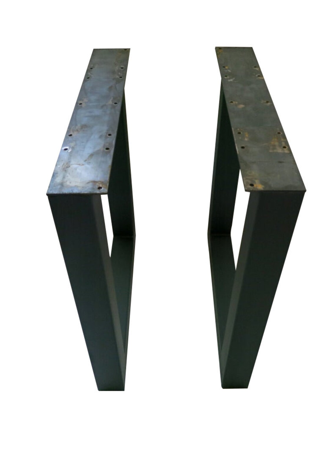 3'' X 3'' Steel Iron Metal Table Legs / Bases U Shape Set of 2 - Etsy