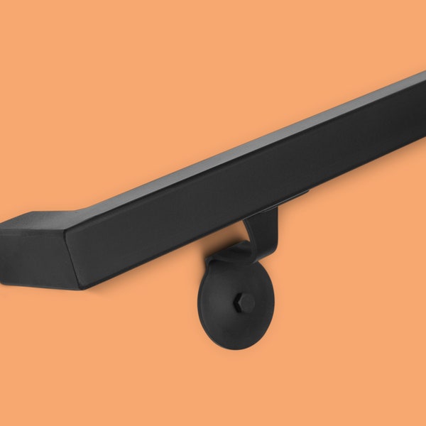 Black Metal Handrail - Etsy