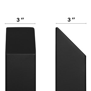 3'' X3'' Modern Security Steel Metal Wrought Iron DIY Post Fence ...