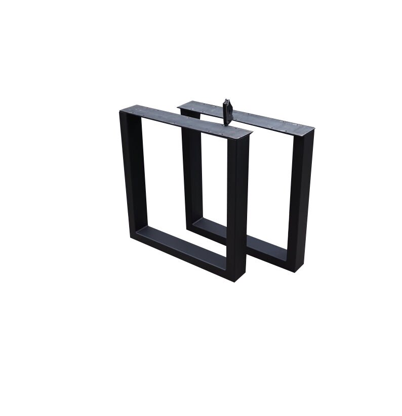 4'' X 2'' Steel Iron Metal Table Legs / Bases - Etsy