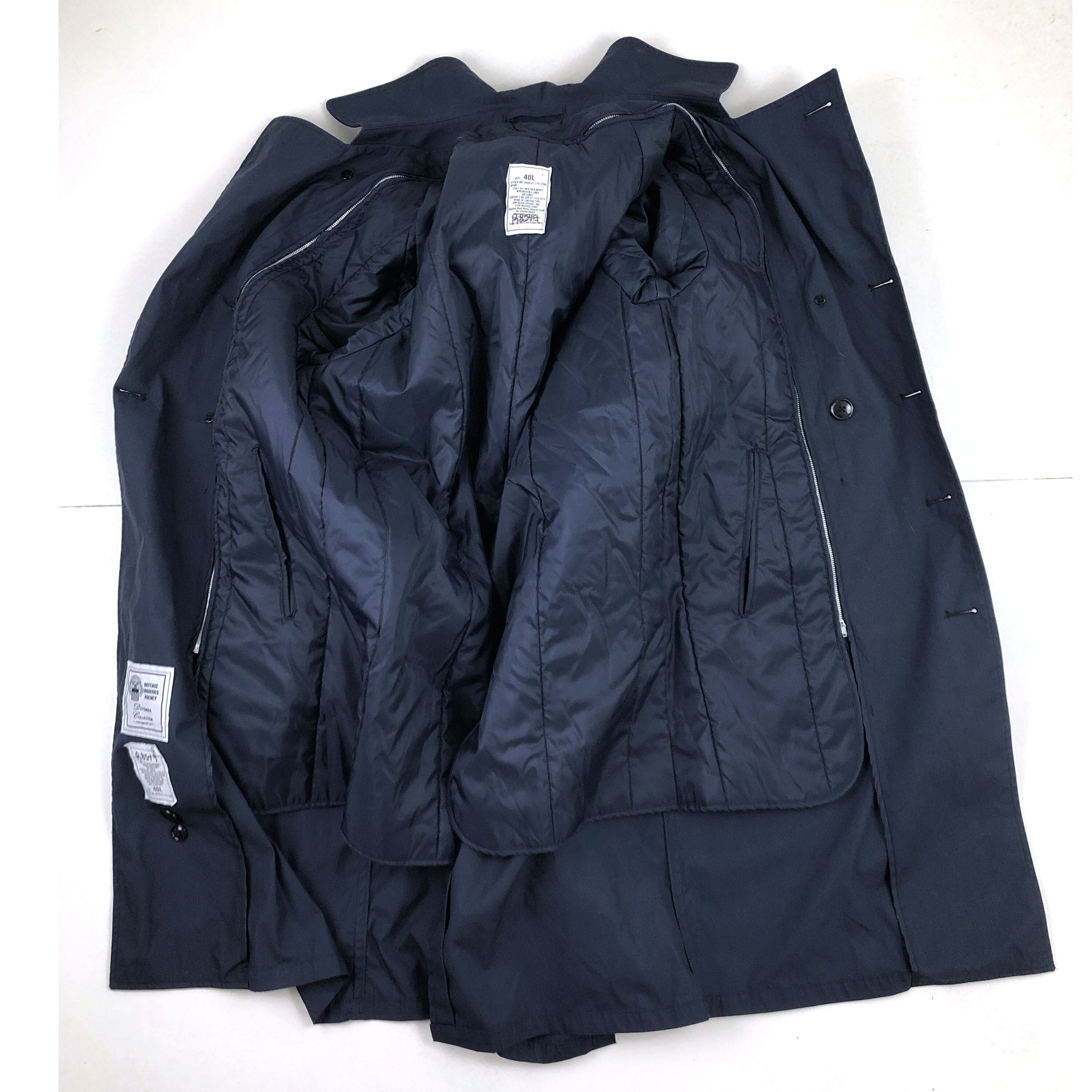 Vintage Mens Rain Trench Coat 90s Air Force Military Water | Etsy