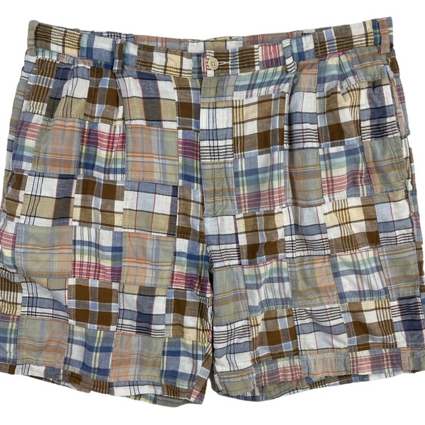 Madras Plaid Shorts - Etsy