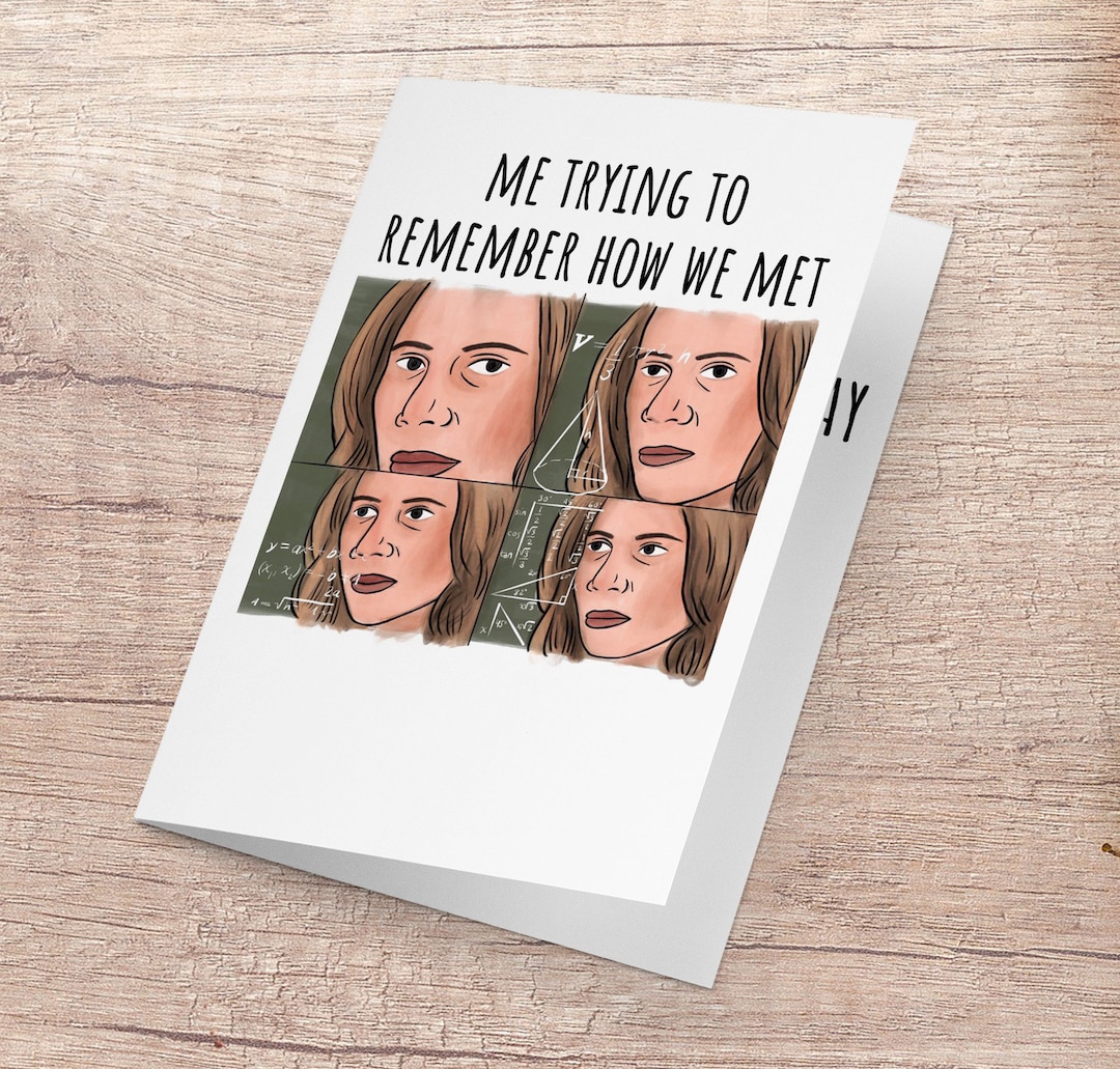 Math Lady, Valentine's Day Card, Confused Lady, Boyfriend, Girlfriend ...