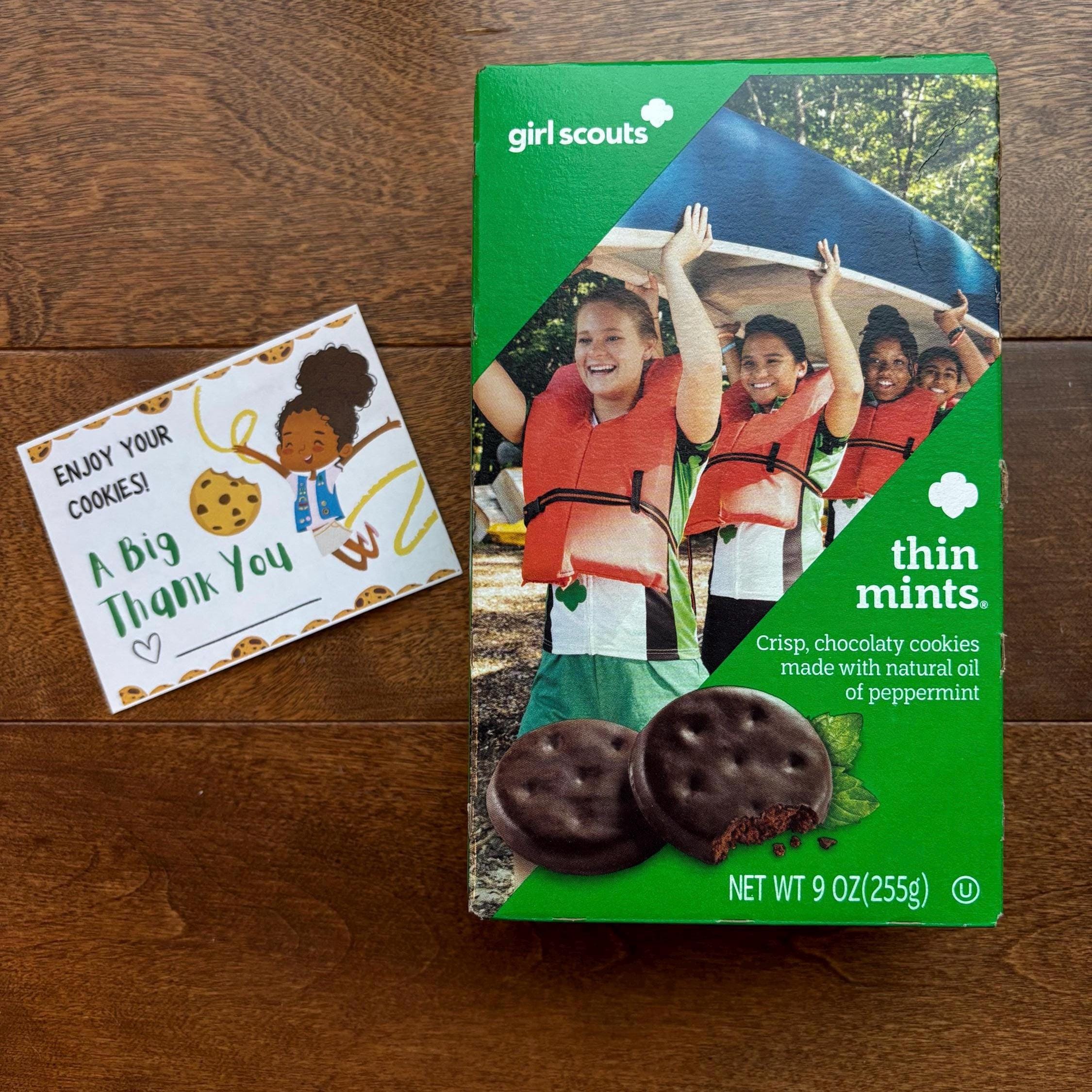 Daisy Girl Scout Cookie Thank You Note | Girl Scout Cookie Digital ...