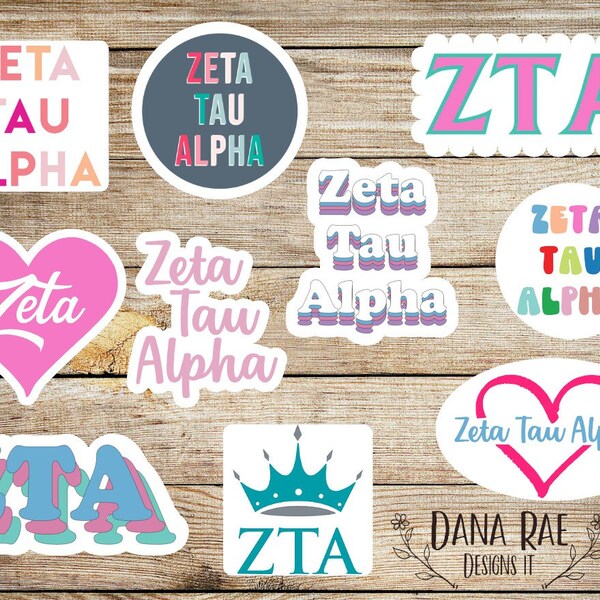 Zta Stickers - Etsy