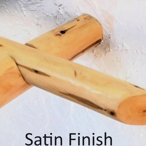 Rustic Reclaimed Wood Curtain Rod, Wooden Rod Farmhouse Style, Handmade ...