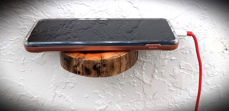 Floating Shelf Live Edge, Small Rustic Wooden Plant Shelf, Live Edge ...