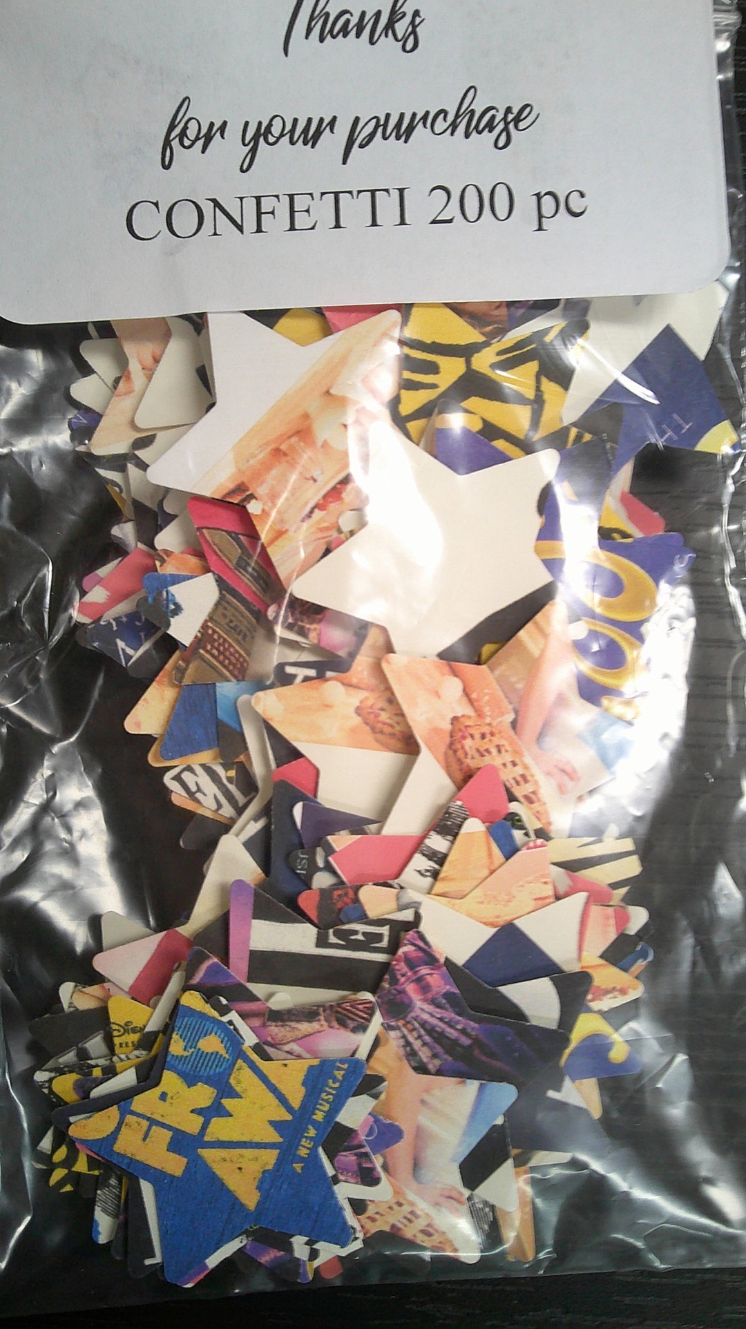 Ready to Ship , Broadway Theater Themed Confetti 200 Pieces , Theater ...