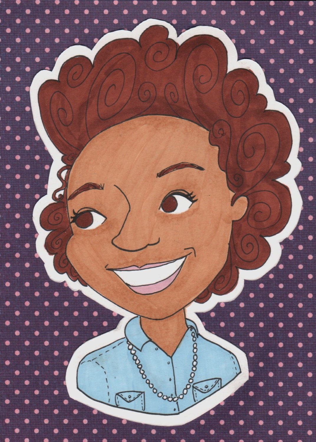 Personalized Cartoon Portrait | Etsy