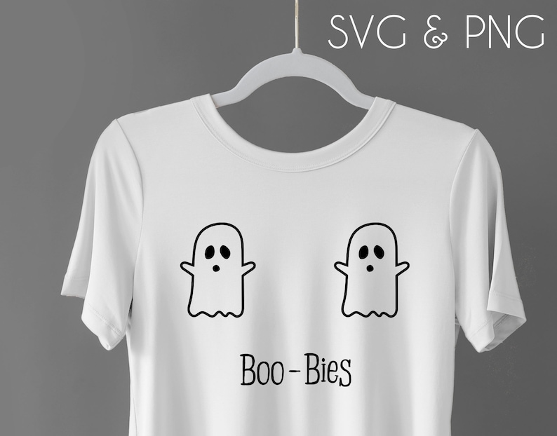 Boo-bies Ghosts SVG PNG Cut File for Cricut Funny Cute - Etsy