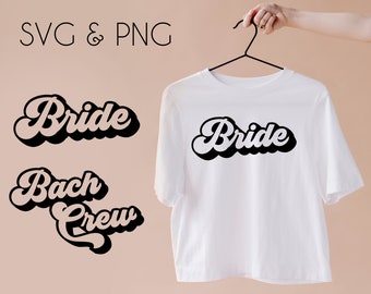 Groovy Wife of the Party Bachelorette Shirt Designs, 70's Retro Bach ...
