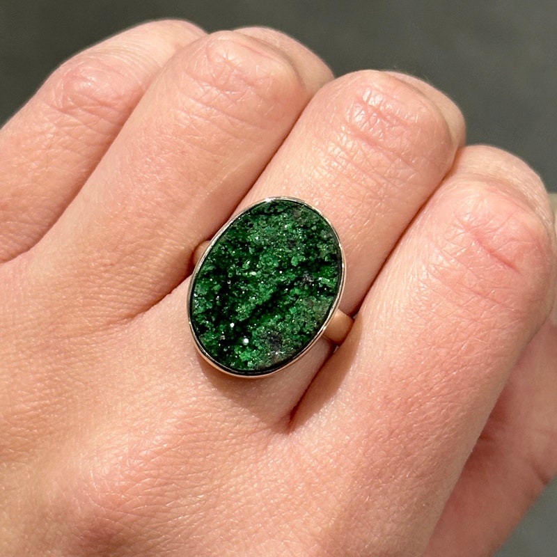 Uvarovite Garnet - Etsy