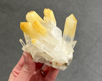 Mango Quartz Point / Quartz With Halloysite Rare New Find - Etsy