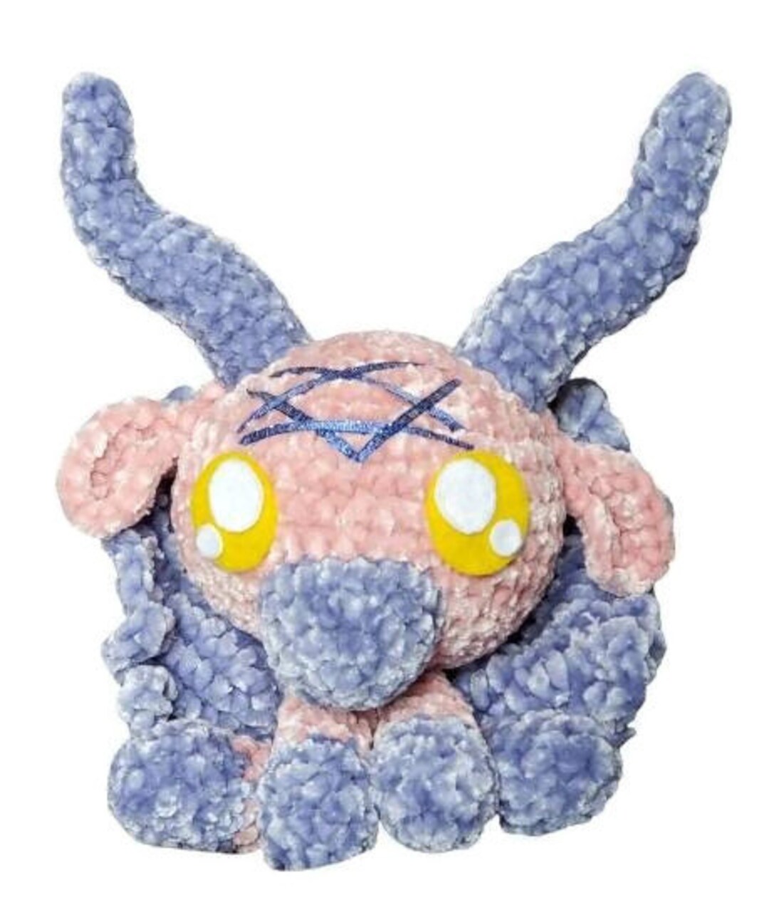 Super Soft Velvet Baby Bubblegum Baphomet Large Amigurumi Plushie ...