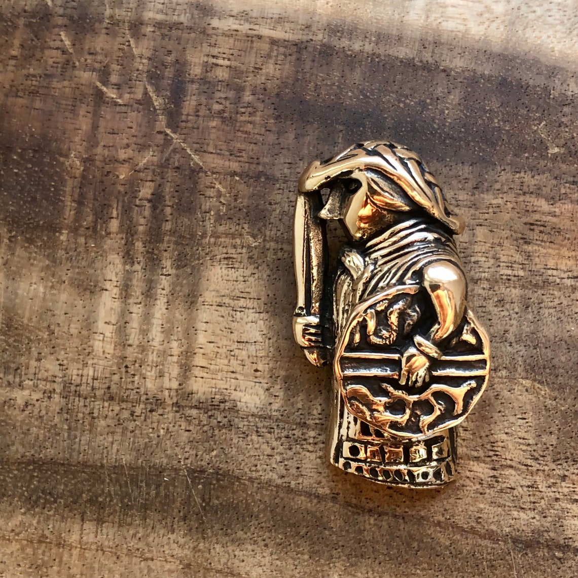SUFFOLK VALKYRIE PENDANT Bronze (made by Viking Kristall) - Etsy UK