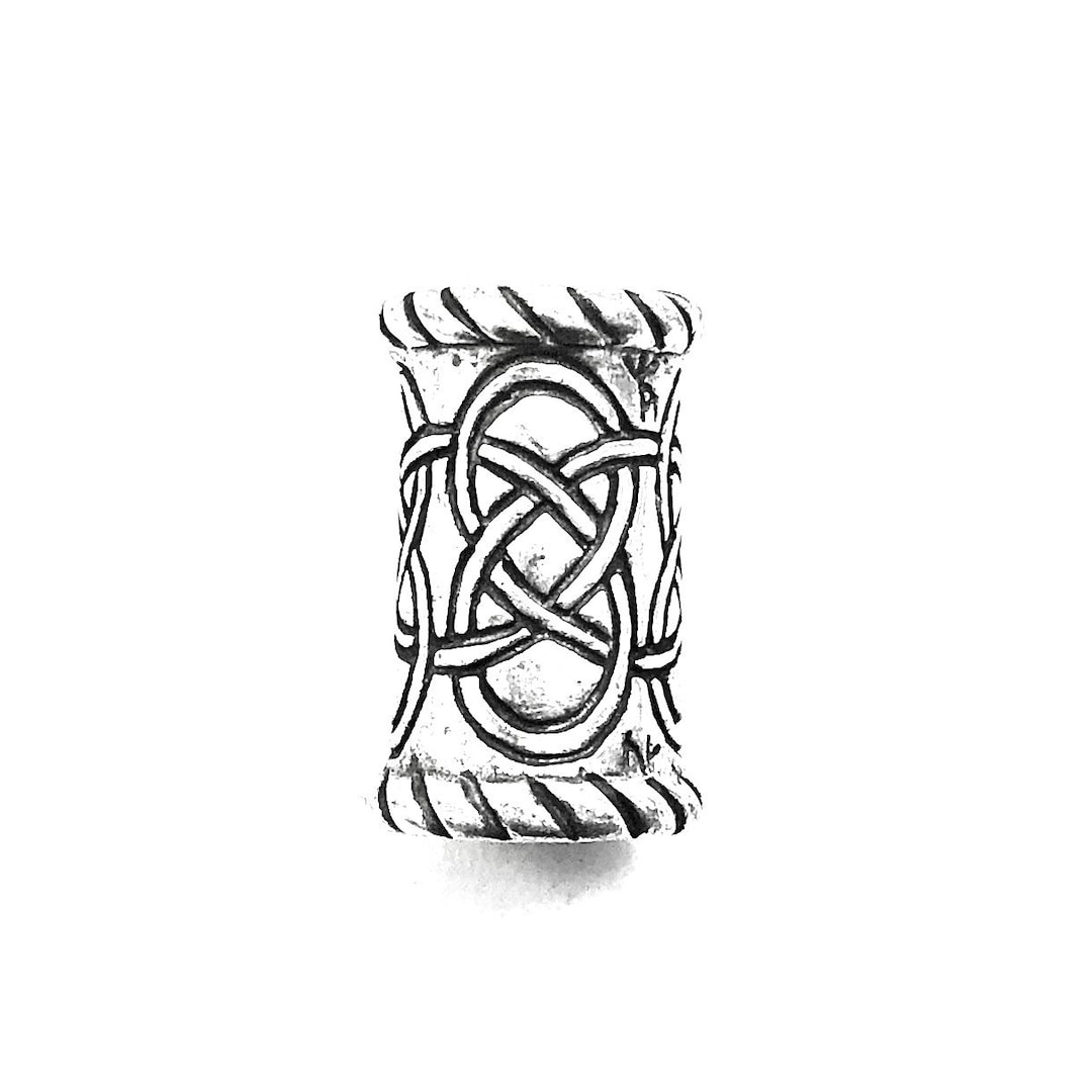 Kai's BEARD/HAIR BEAD Silver (made by Viking Kristall) - Etsy