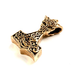 KAI’S WOLF HAMMER Bronze (made by Viking Kristall) - Etsy