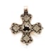 BYZANTINE BIRKA CROSS Onyx and Bronze (made by Viking Kristall) - Etsy UK