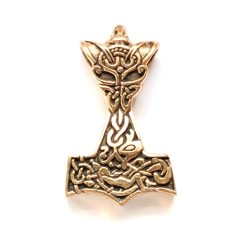 KAI’S WOLF HAMMER Bronze (made by Viking Kristall) - Etsy