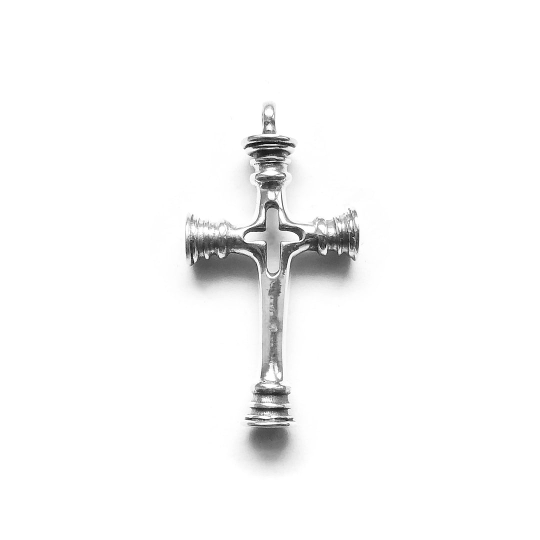HEDMARK CROSS Silver (made by Viking Kristall) - Etsy