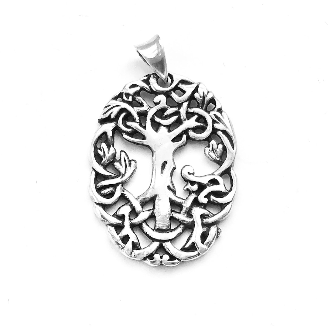 ÁRBOL DE LA VIDA DE KAI en plata (fabricado por Viking Kristall) - Etsy ...