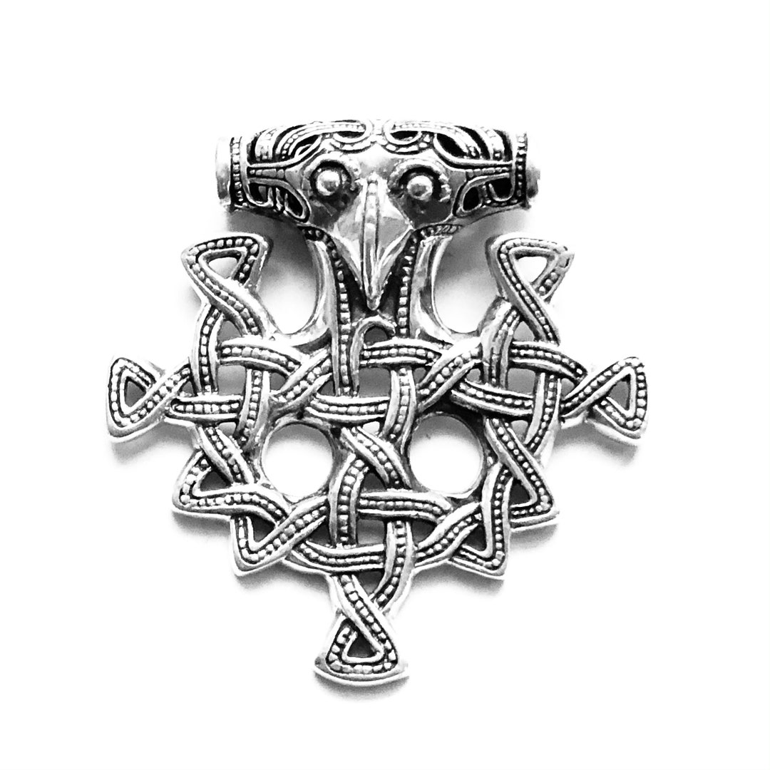 HIDDENSEE THORS HAMMER Silver (made by Viking Kristall) - Etsy