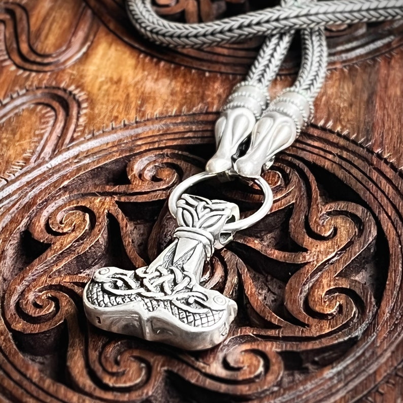Larger KAI’S HAMMER NORSK Silver (made by Viking Kristall) - Etsy