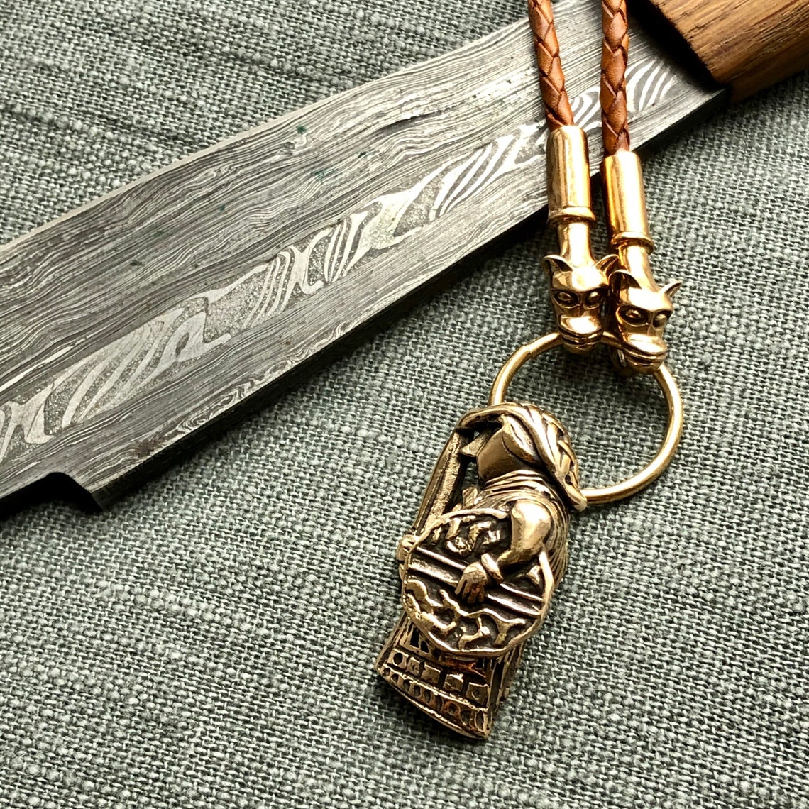 SUFFOLK VALKYRIE PENDANT Bronze (made by Viking Kristall) - Etsy UK