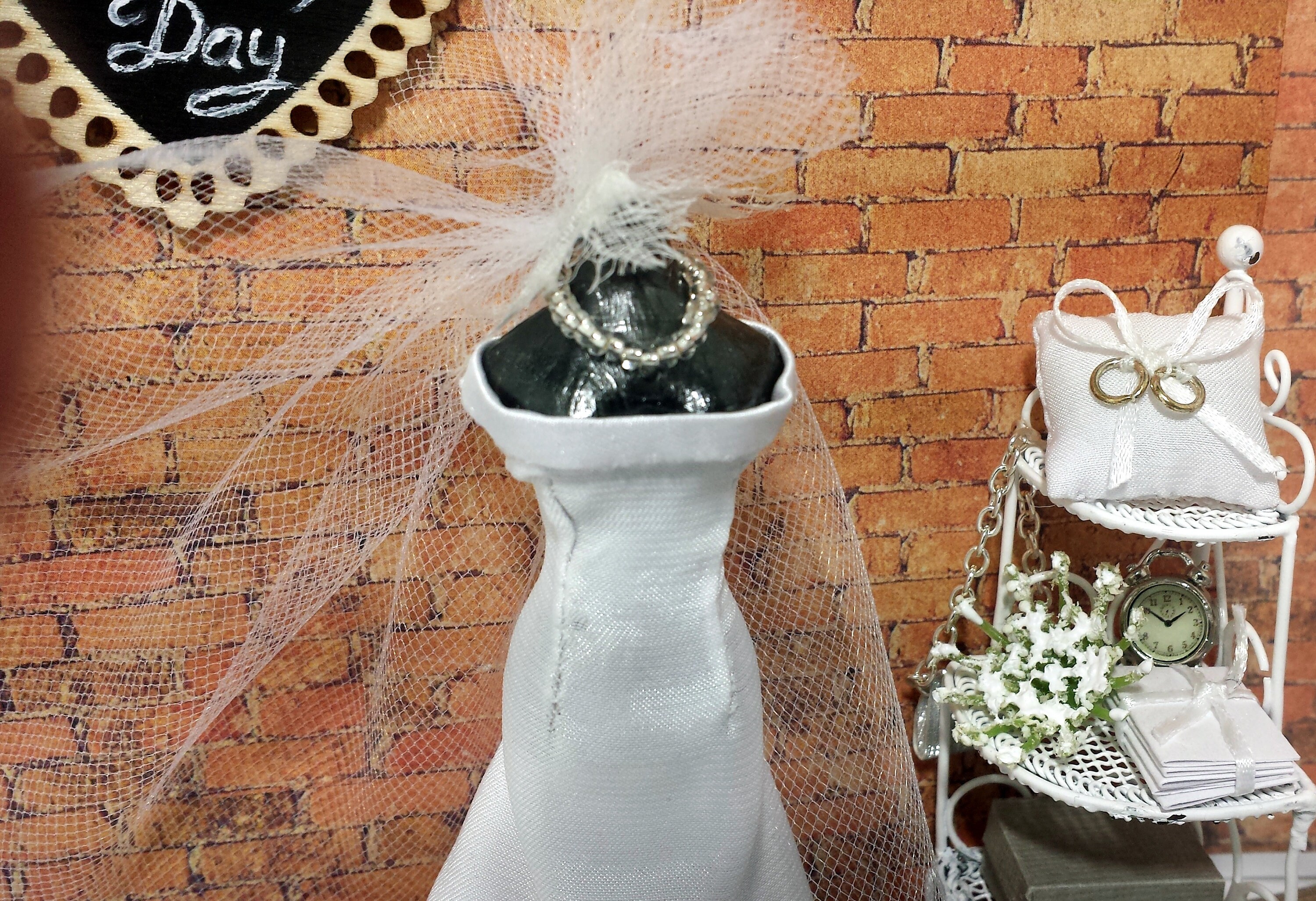 Miniature Wedding Roombox Shadow Box Perfect Romantic Gift | Etsy