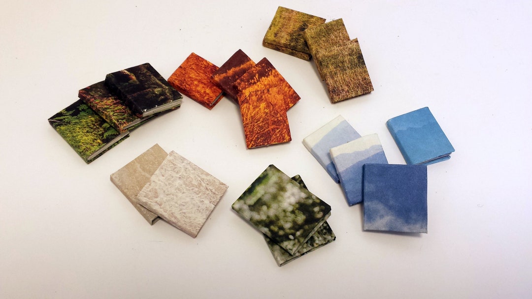 Miniature Botanical Journal Notebook Mini Book 20 Pages of Nature Mini ...