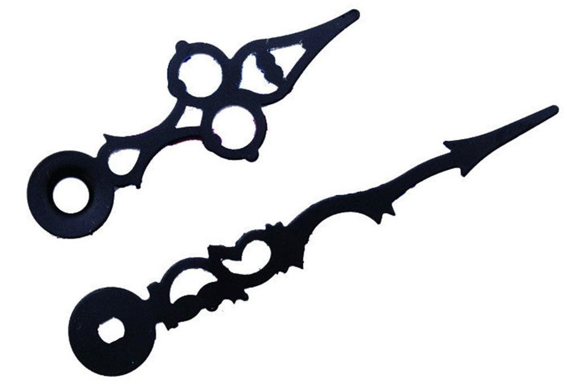 Black Clock Hands - Etsy UK