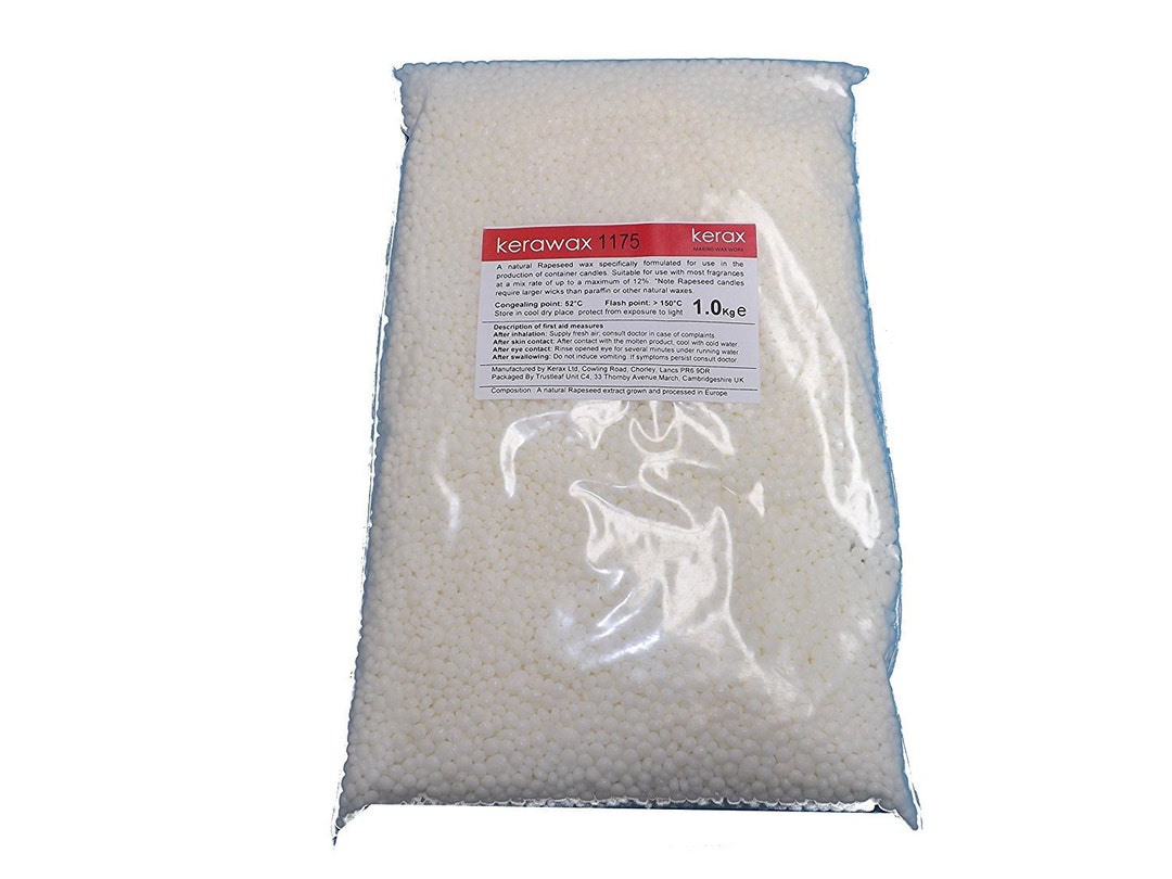 Kerawax 1175 Hardened Rapeseed Wax by Kerax for Candle Making / Craft ...