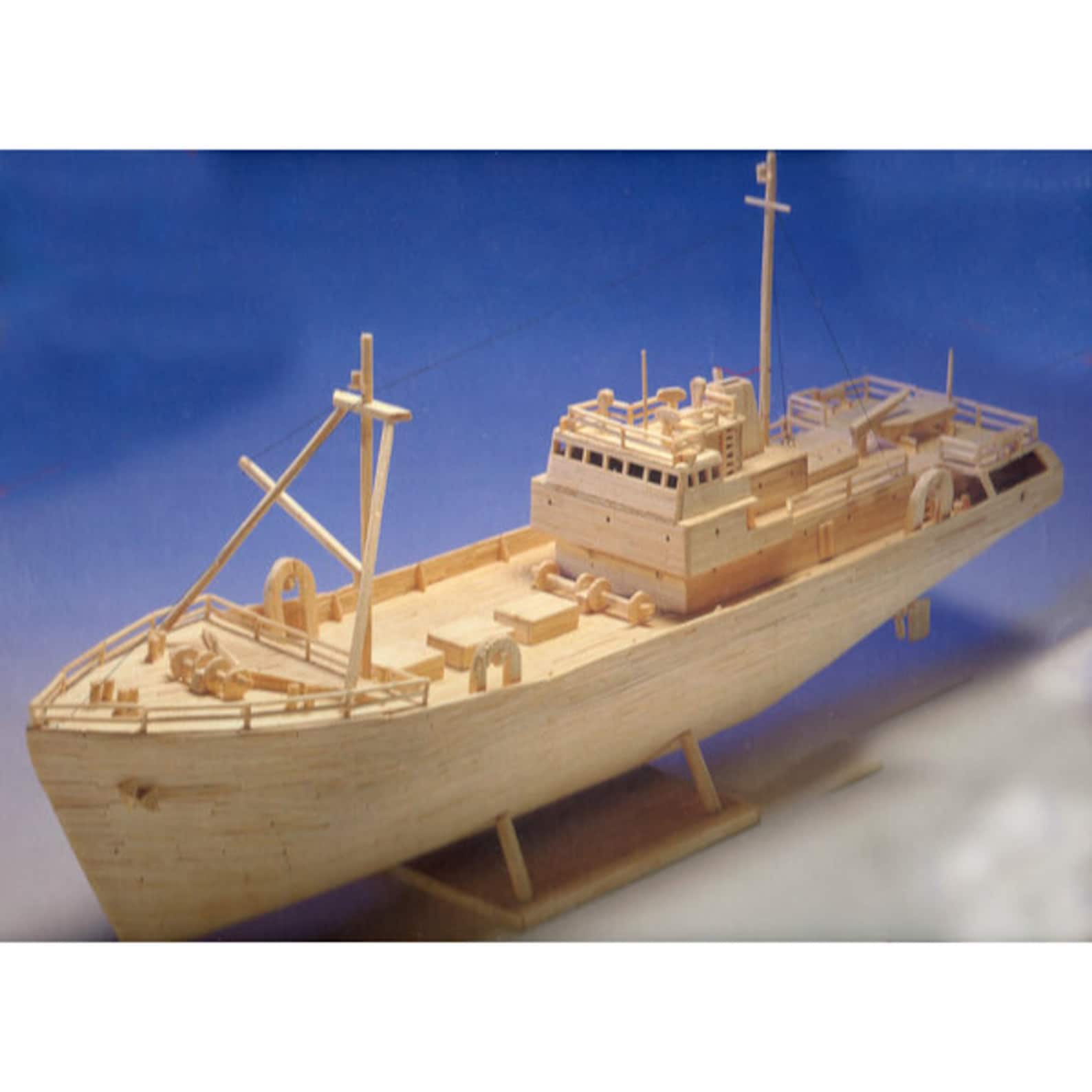 Side Trawler Matchstick Kit - Etsy UK