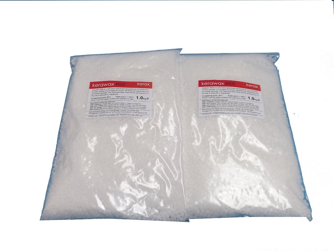 2kg Kerawax 1155 Hardened Palm Wax by Kerax for Candle / Cosmetic Use ...