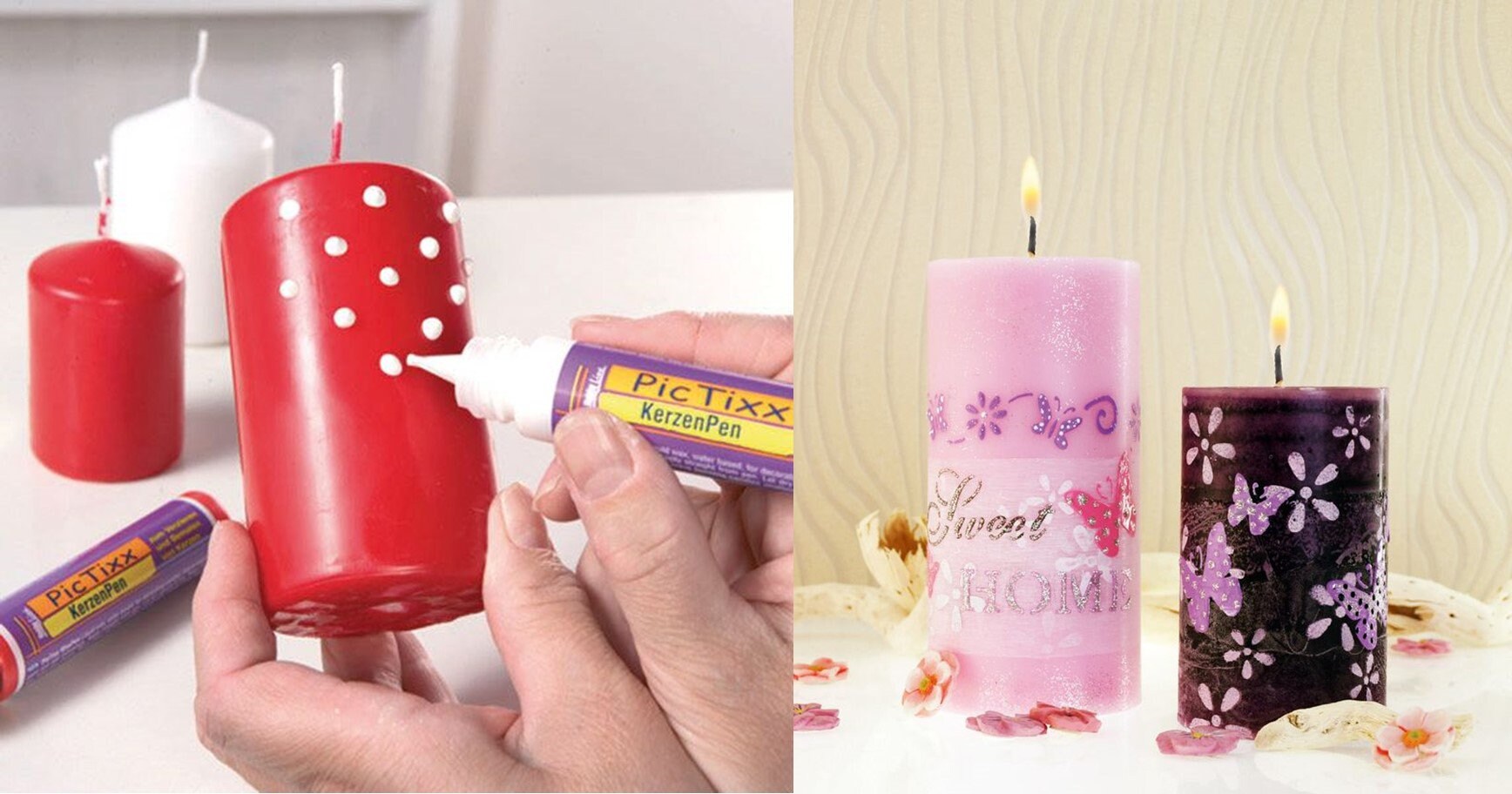 Candle Decorating Ideas For Kids