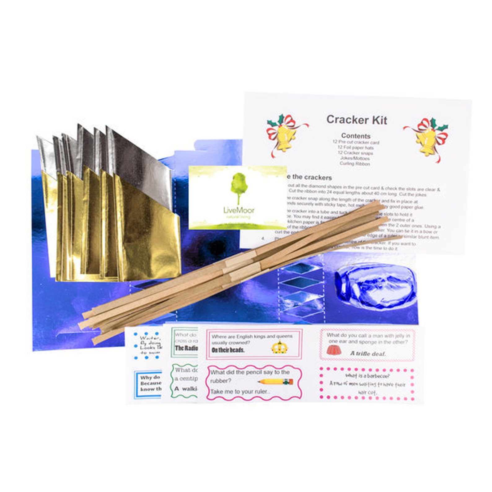 Cracker Kits Makes 12 Crackers Various Colours - Etsy UK