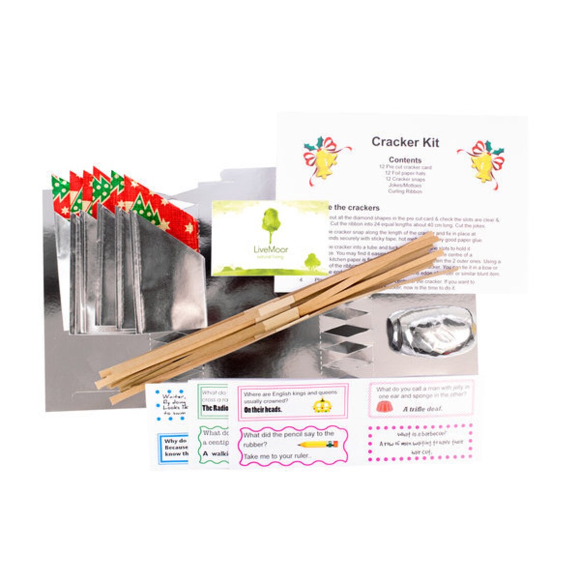 Cracker Kits Makes 12 Crackers Various Colours - Etsy UK