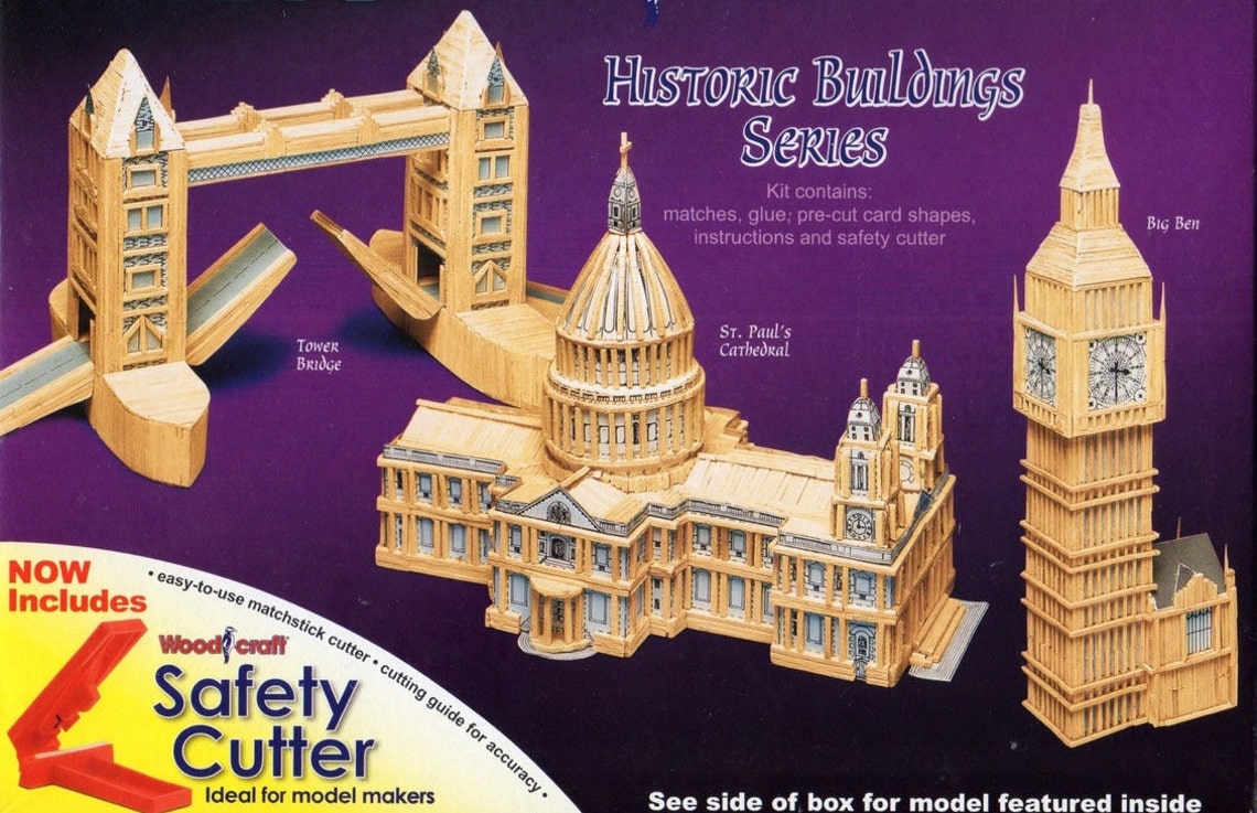 Tower Bridge Matchstick Kit - Etsy UK