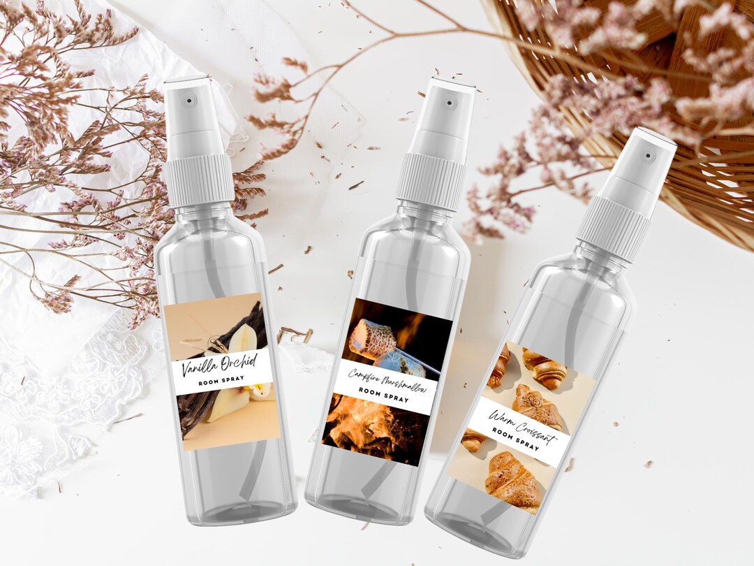 Vanilla Amber Room and Linen Spray: Cozy Home Fragrance - Etsy