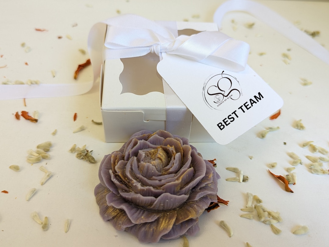 Bulk Favors With Company Logo | Employees Thank You Gifts | Scented Wax ...